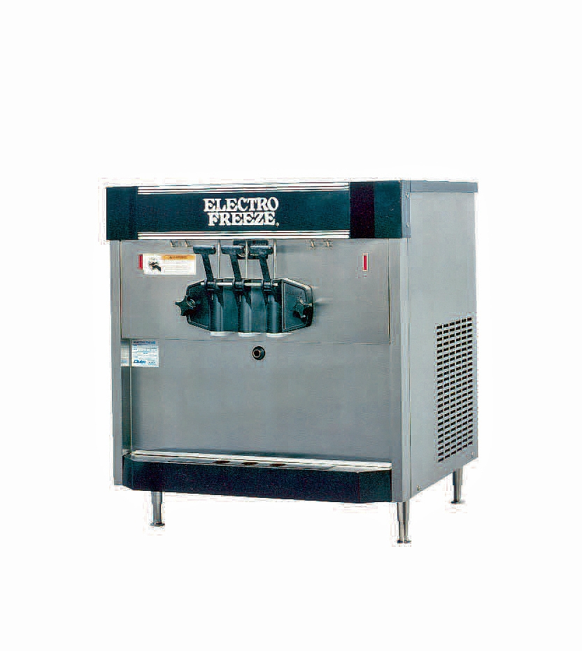 מכונת גלידה/יוגורט דלפקית 3 ראשים- ELECTRO FREEZE- CS8 - גסטרוליין